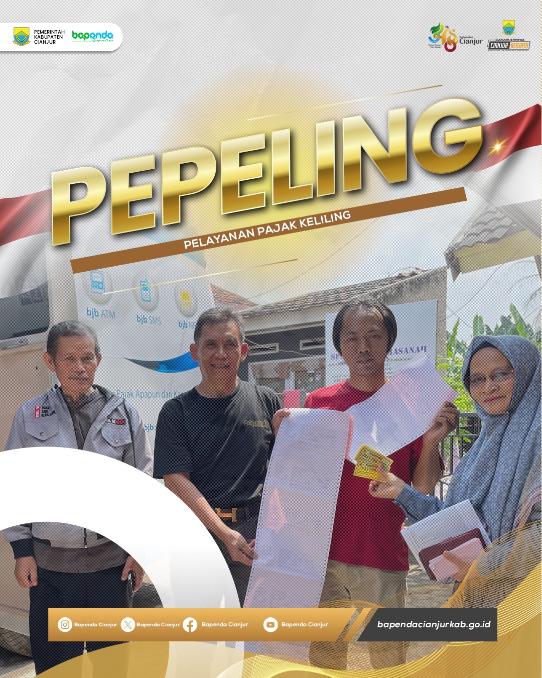 Situs Resmi Badan Pendapatan Daerah Kabupaten Cianjur